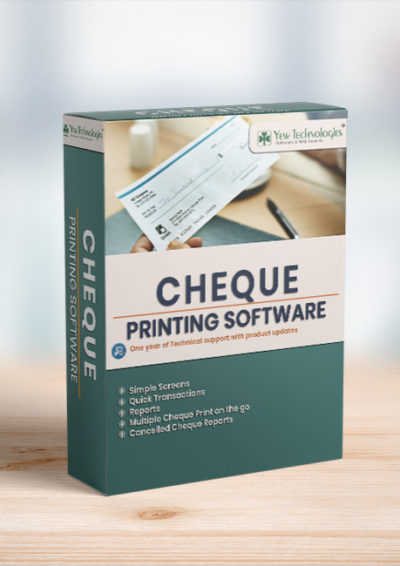 20 BEST Cheque Printing Software for India Banks | Get Free Demo